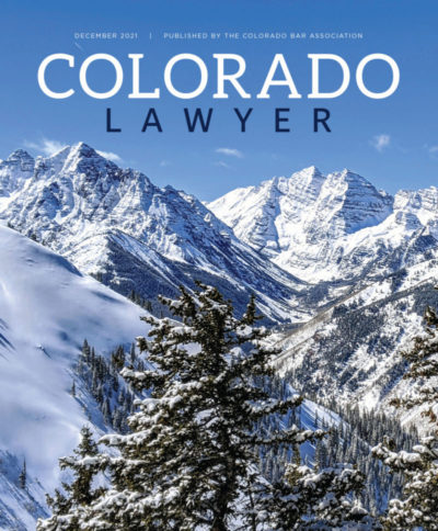 Colorado Bar Association Membership | Colorado Lawyer